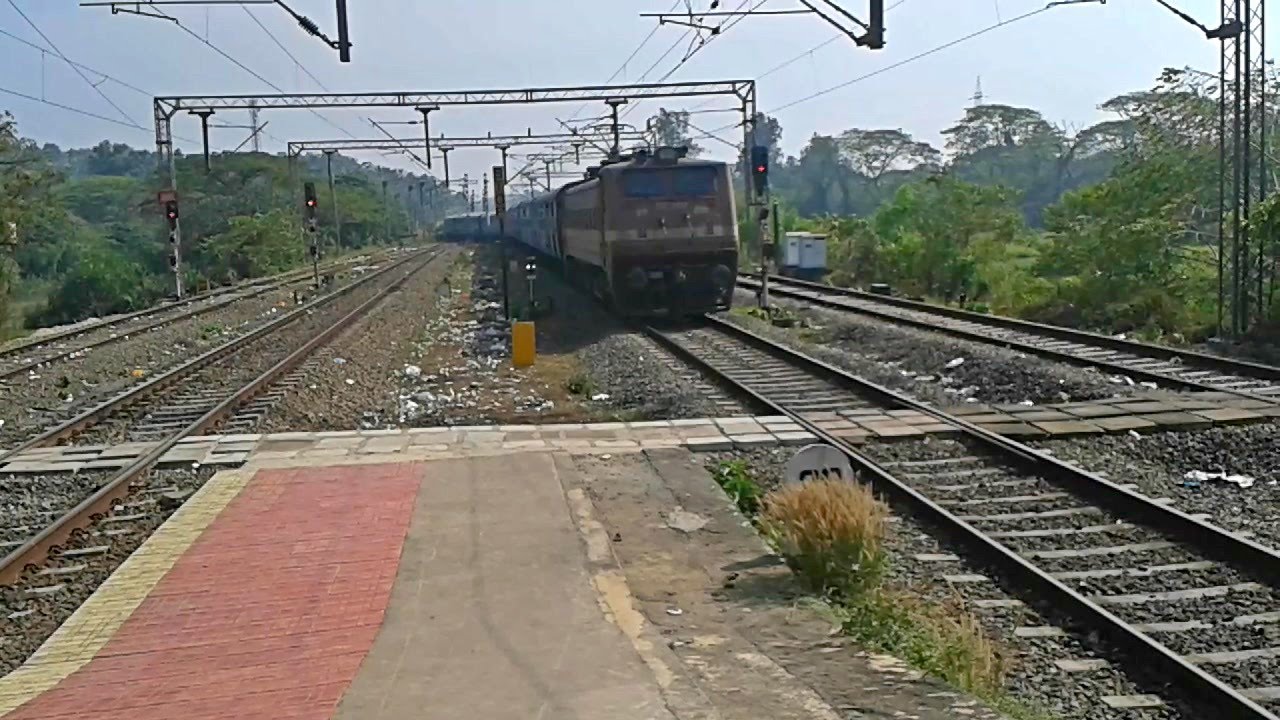 Route diverted Netravati Express skips Piravom Road - YouTube