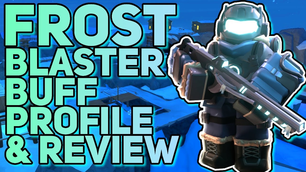 FROST BLASTER BUFF PROFILE & REVIEW | Tower Defense Simulator Xmas ...
