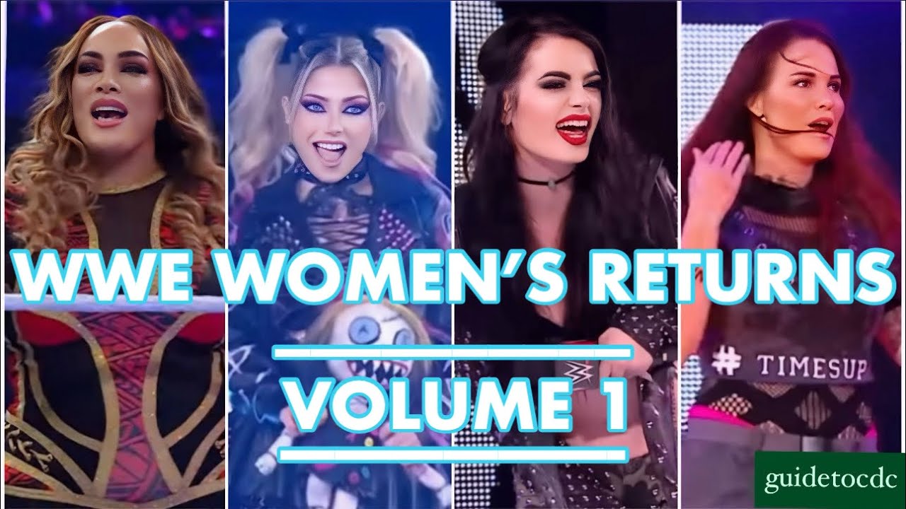 WWE WOMEN’S RETURNS [Volume 1] - YouTube