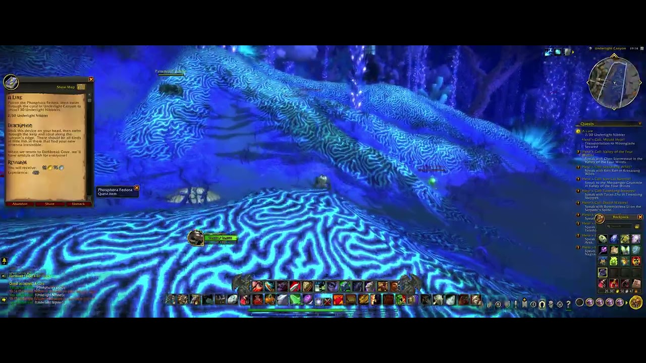 World of Warcraft: A Lure - Quest ID 26017 (Gameplay/Walkthrough) - YouTube