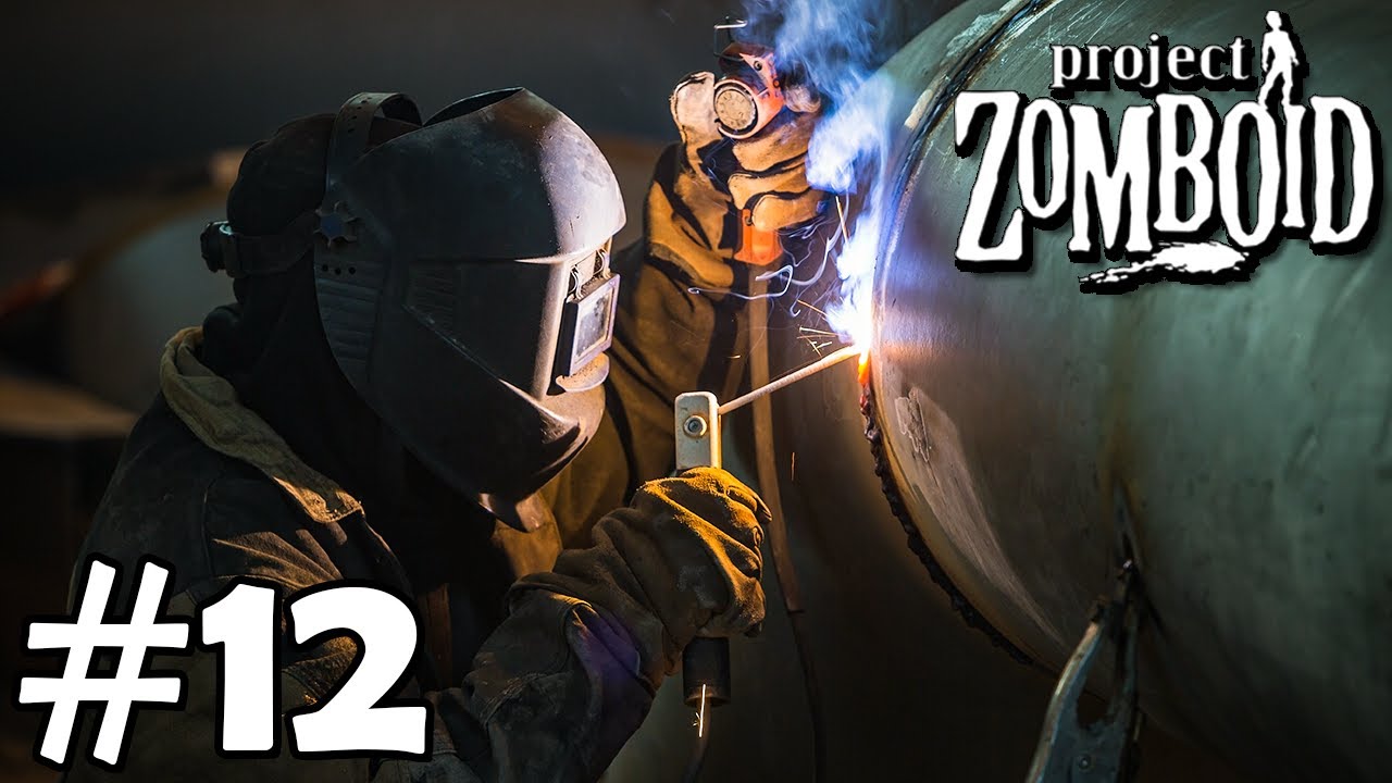 METAL İŞLEME ve TAMİRCİLİK KASIYORUZ | Project Zomboid | 4.Sezon 12 ...