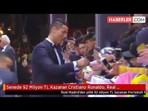 RONALDO YILLIK KAZANCI NE KADAR