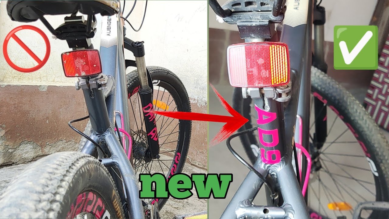 How can I make my cycle stylish? cycle modified at home new sticker ...