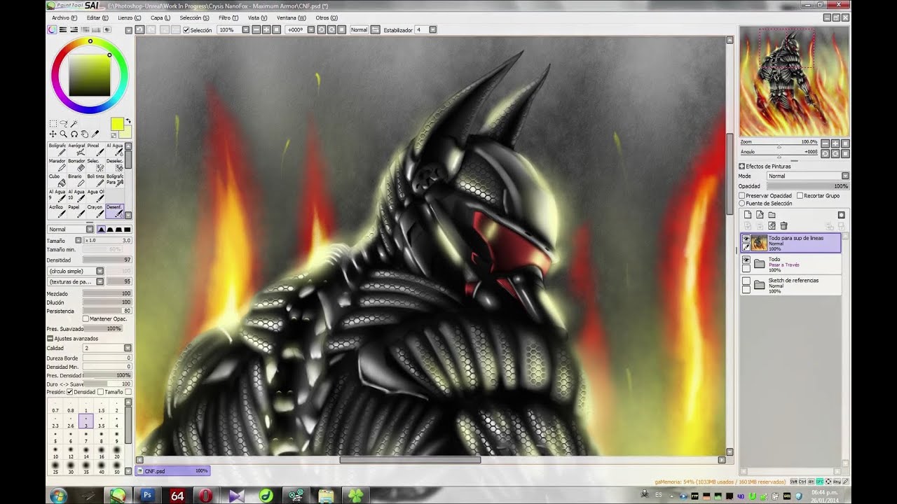 Crysis NanoFoX - Maximum Armor - SpeedPaint by Unreal-Forever - YouTube