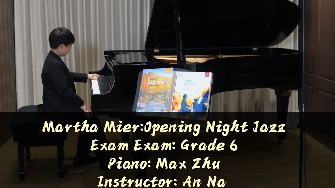 ABRSM Grade 6 “Opening Night Jazz” (139score)#abrsm - YouTube Music