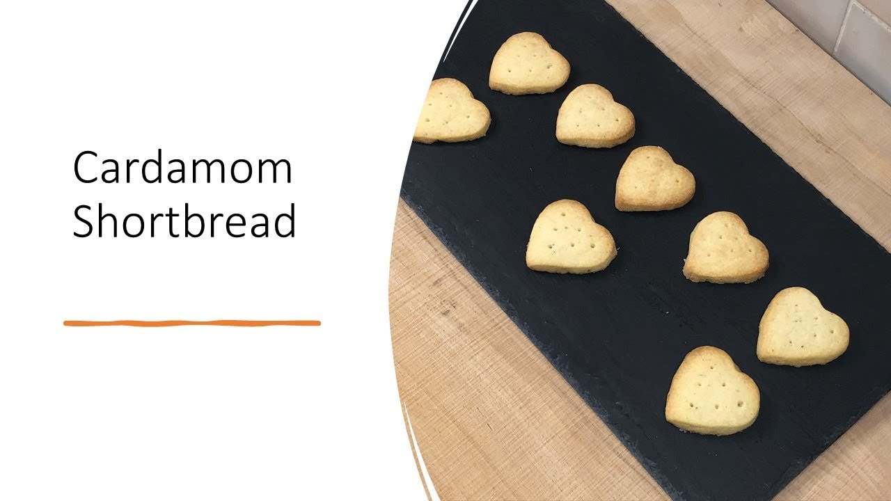 Cardamom Shortbread Recipe - YouTube