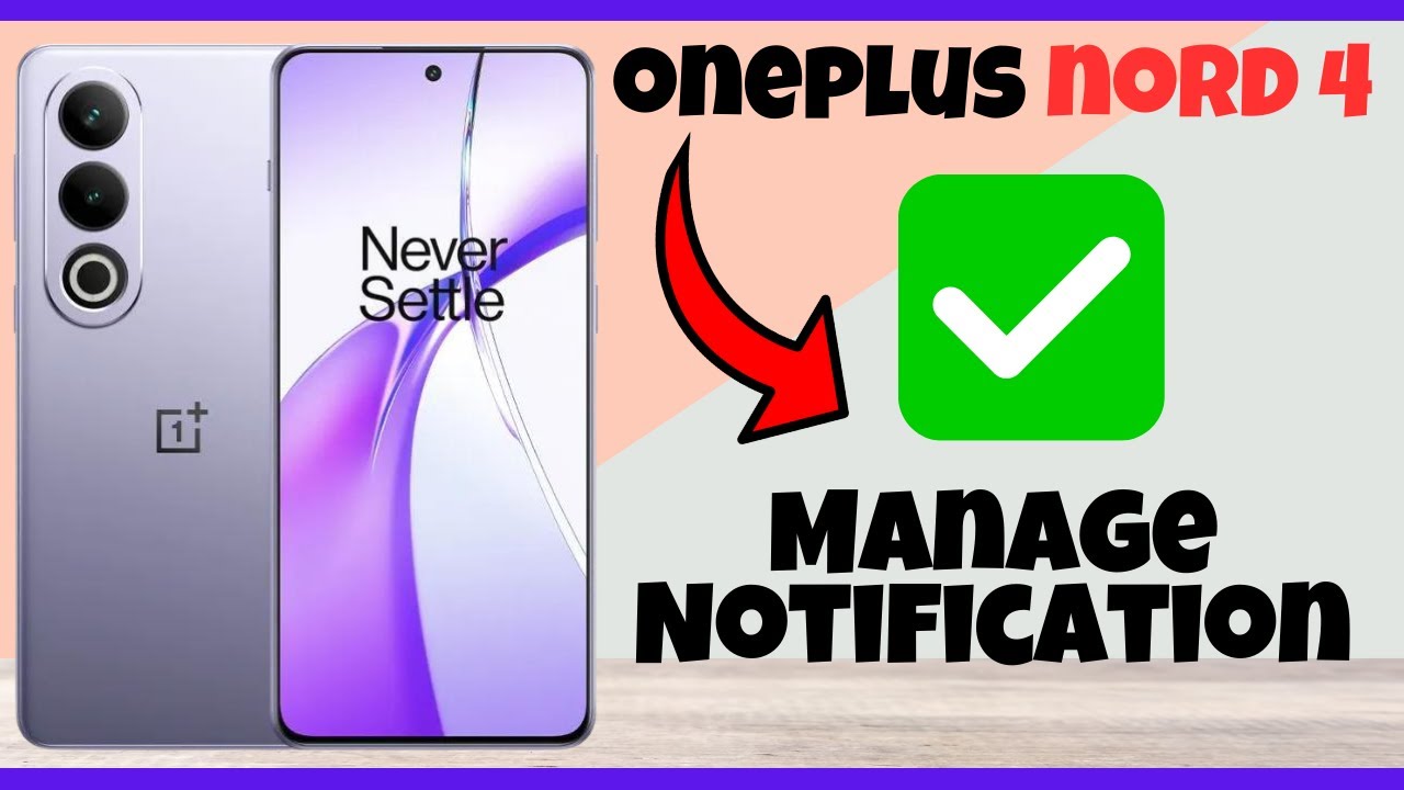 Oneplus Nord 4 Notification Settings || Manage Notification - YouTube