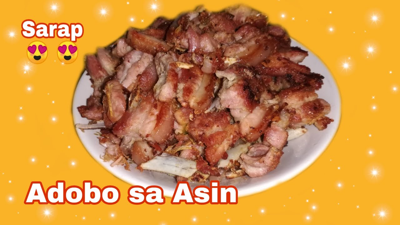 Adobo sa Asin | how to cook adobo sa asin |my own version |foodvlogs ...