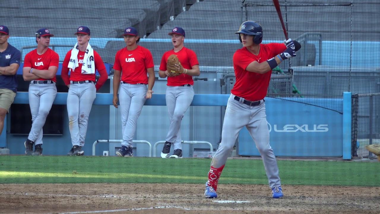 Austin Hendrick, West Allegheny High School OF Prospect - YouTube