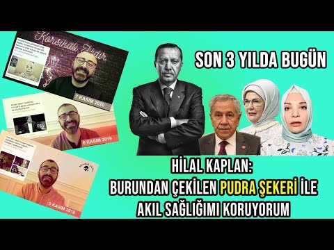 SON ÜÇ YILDA BUGÜN (5 KASIM 2018/6 KASIM 2019/7 KASIM 2020)