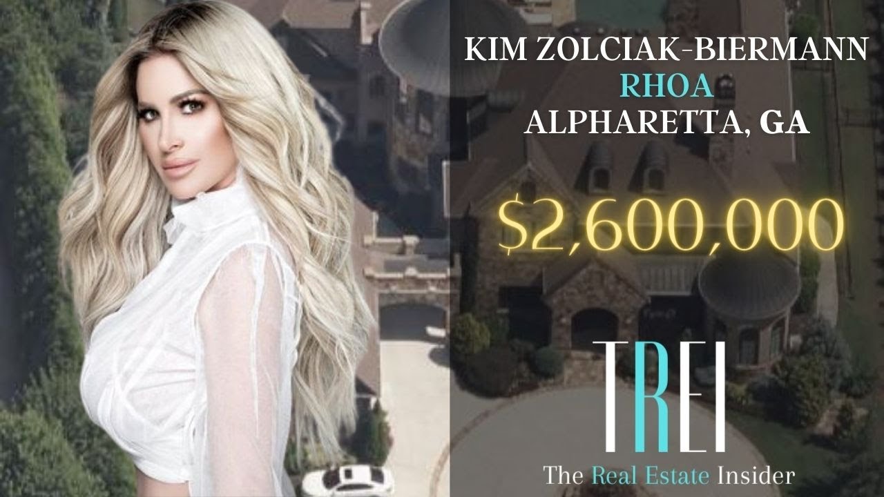 Kim Zolciak Biermann House Foreclosure | Alpharetta | $2,600,000 - YouTube