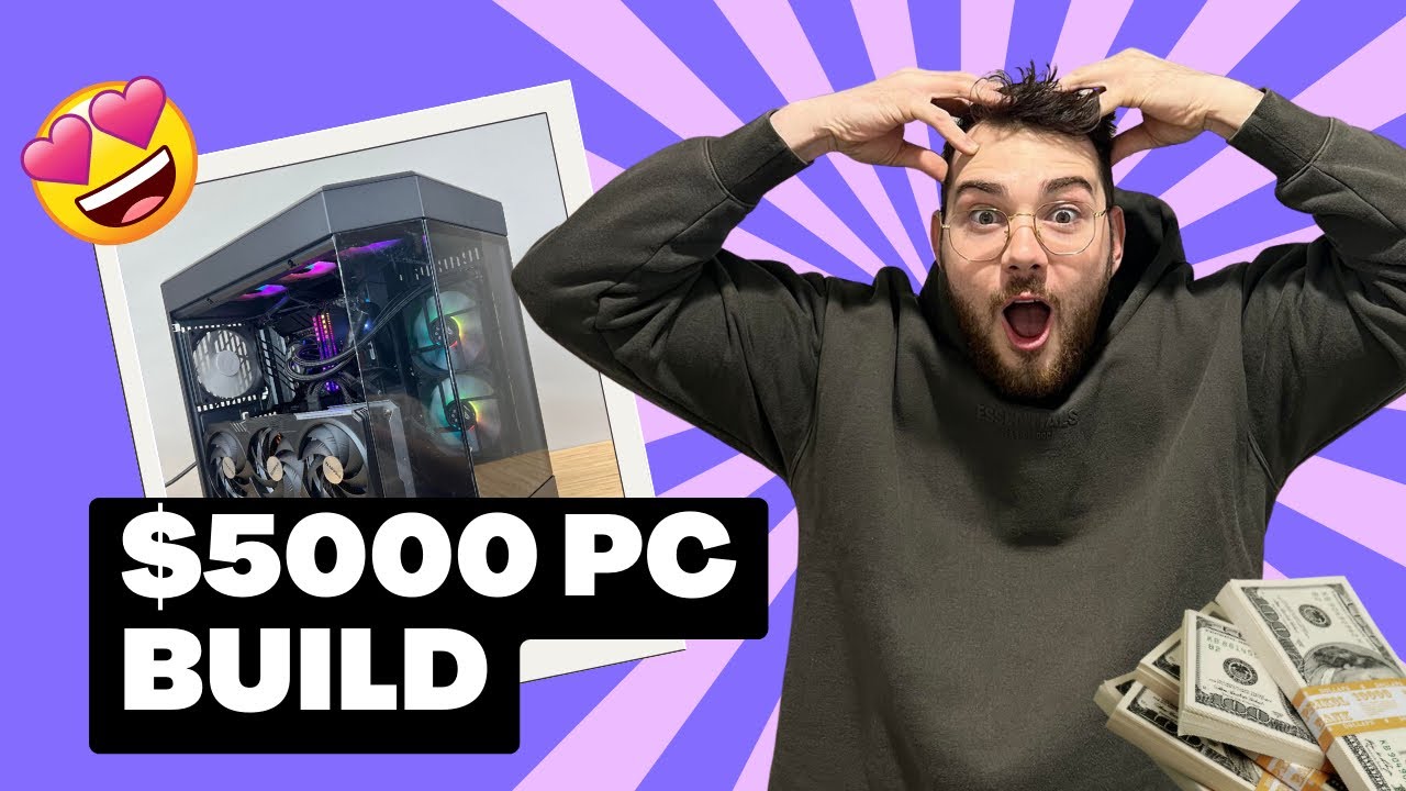 $5000 PC Build in the HYTE Y60 - YouTube