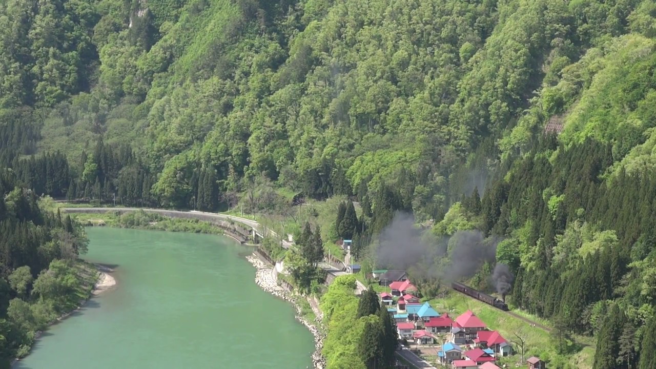 Steam of Tadami Line in Japan 1 (May, 2017) 只見線の蒸気機関車 2017年5月 1 - YouTube