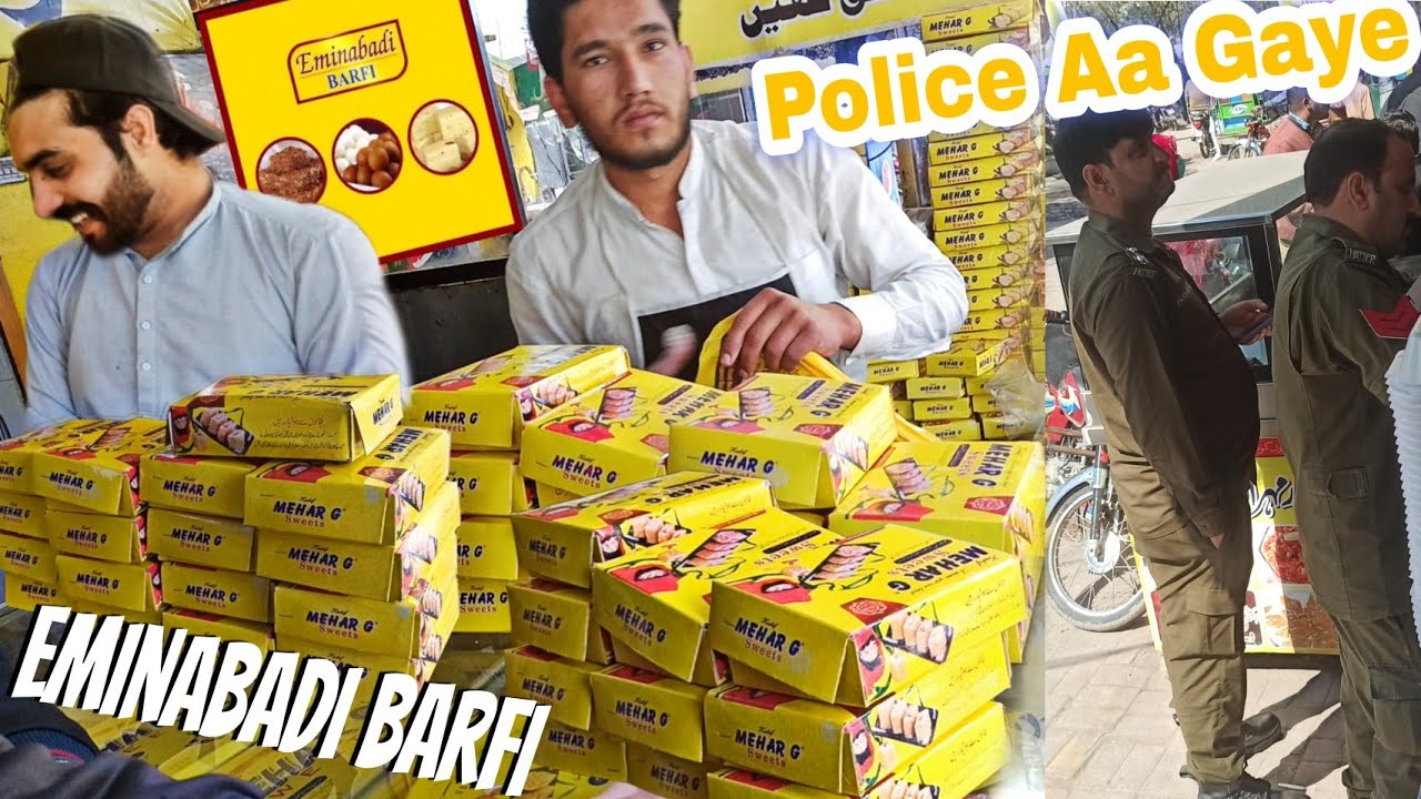 18,000 Ki Eminabadi Barfi Li Ramadan Main😍| Police ka Chapa Pr Gaya ...
