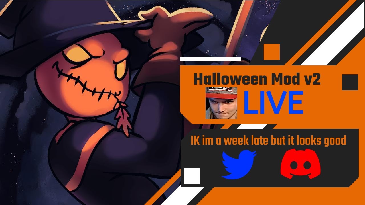 Streaming the Vs Halloween Mod v2 fnf mod - LIVE banger music - YouTube