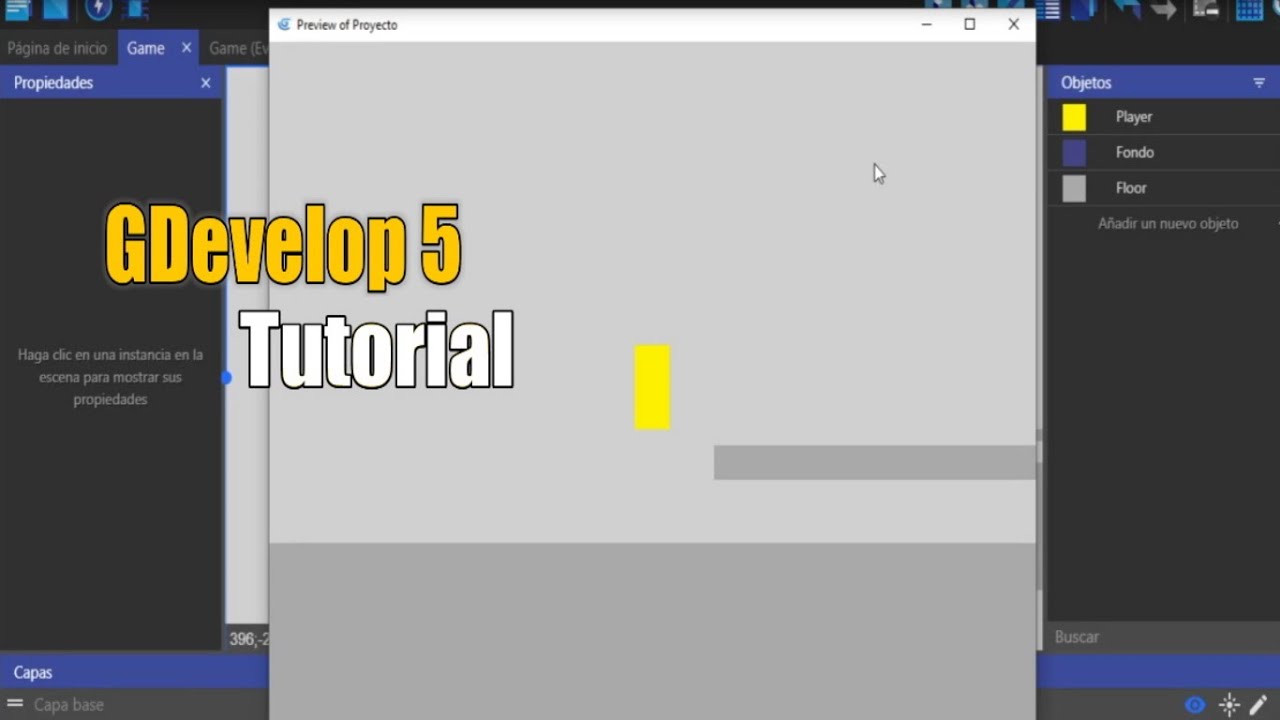 Cámara Tutorial 02 | GDevelop 5 (XtremeDev) - YouTube
