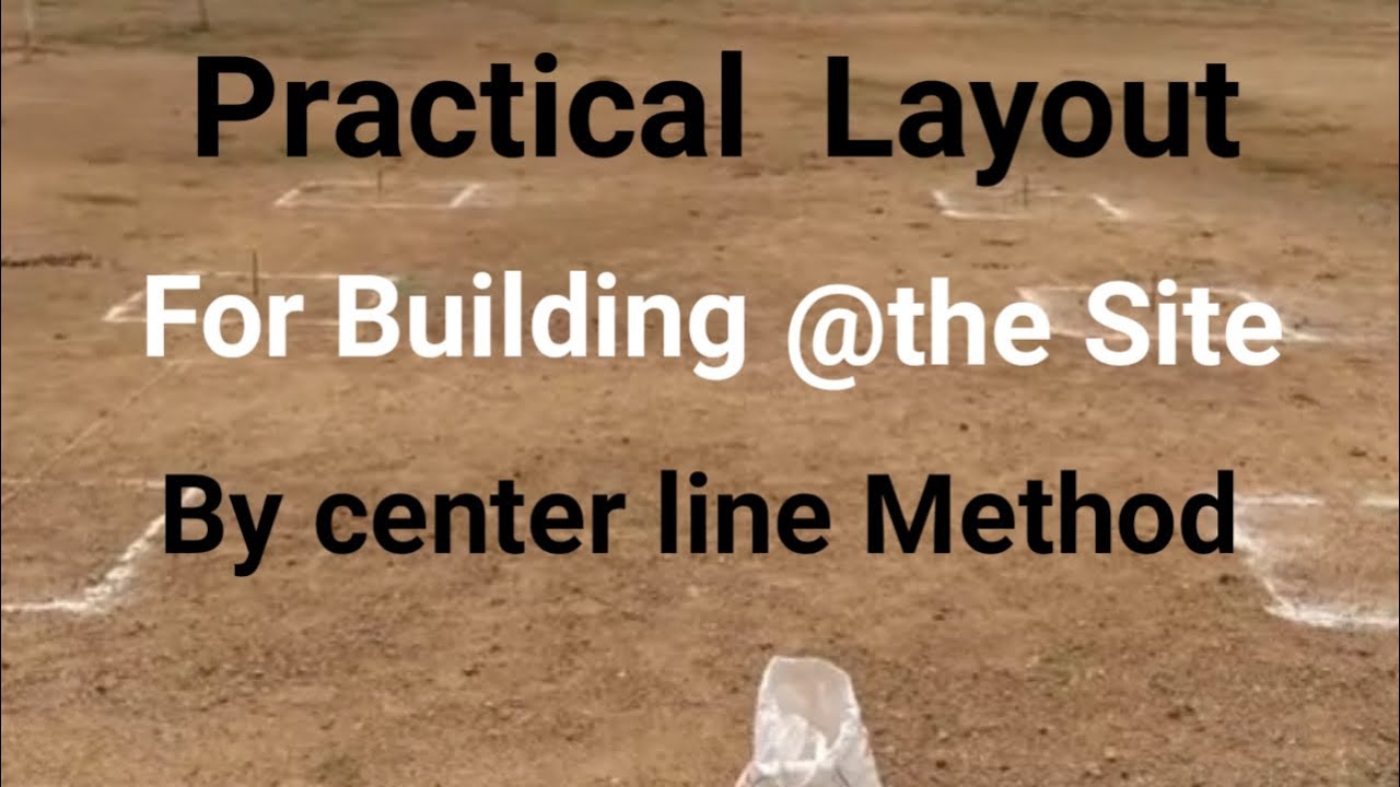 foundation layout for building at site| foundation layout| column ...