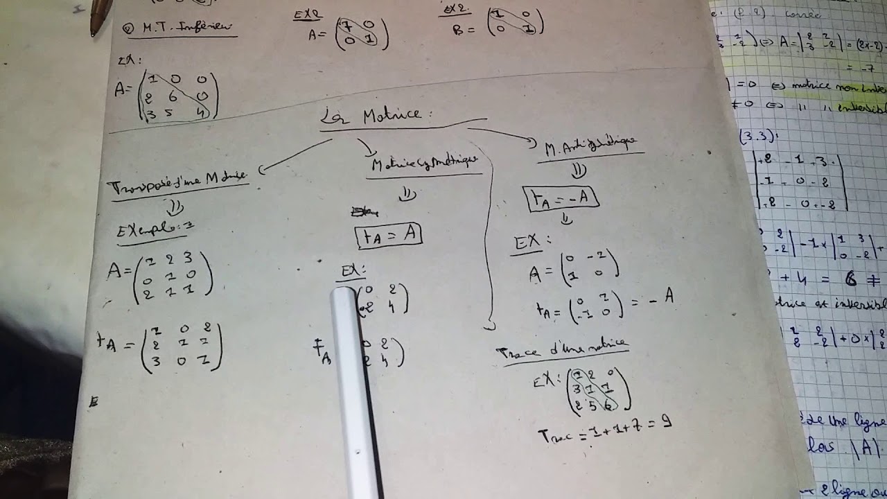 Les Matrices (partie 3) - YouTube