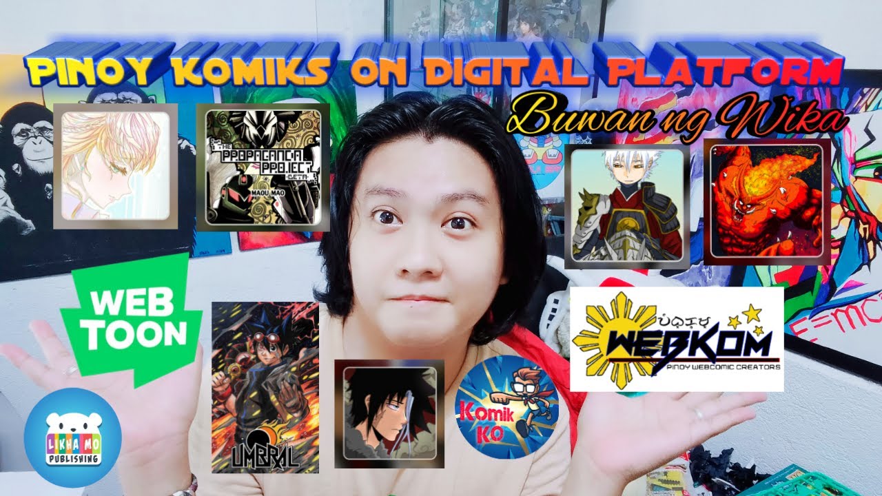 PINOY KOMIKS on DIGITAL PLATFORM : WEBKOM : WEBTOON : - YouTube