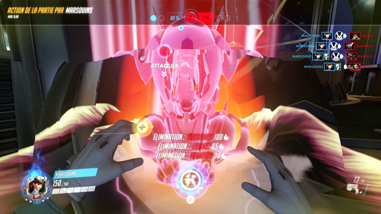 overwatch : DVA belle ulti - YouTube