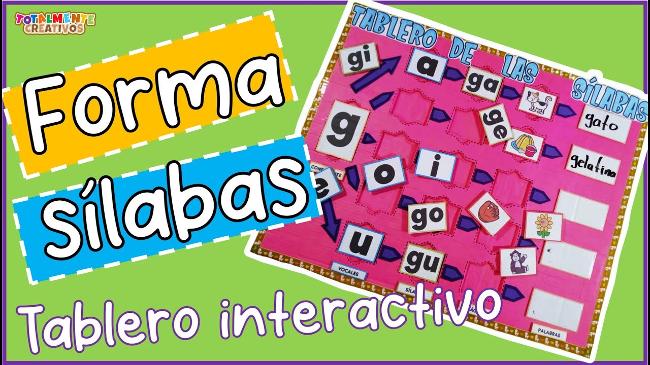 Episodio 41: Formando Silabas Con Un Tablero Interactivo-Totalmente ...