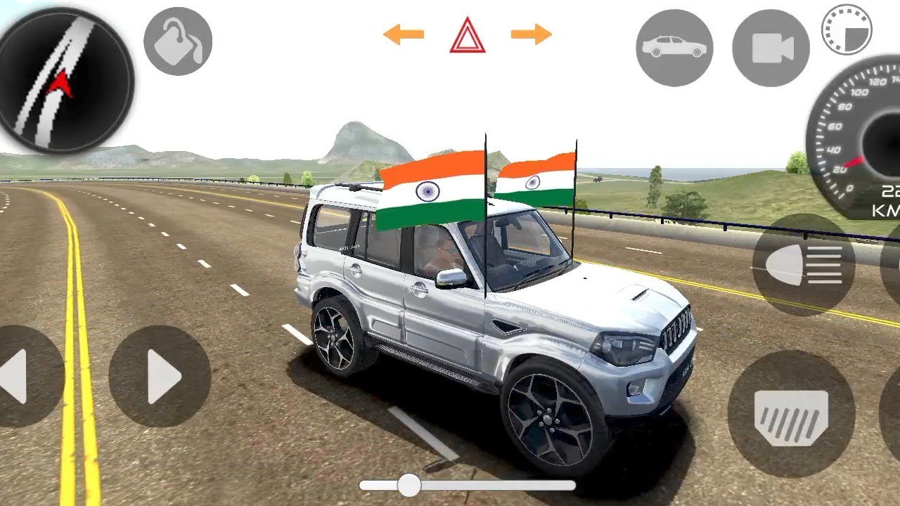 Modifying Scorpio with Flag And Mala | Indian Cars Simulator 3D - YouTube