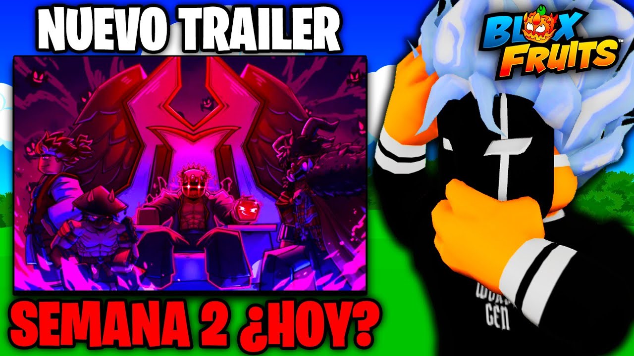 TRAILER UPDATE SEMANA 2 de BLOX FRUITS?!👹 (Dominio MyGame43) - YouTube