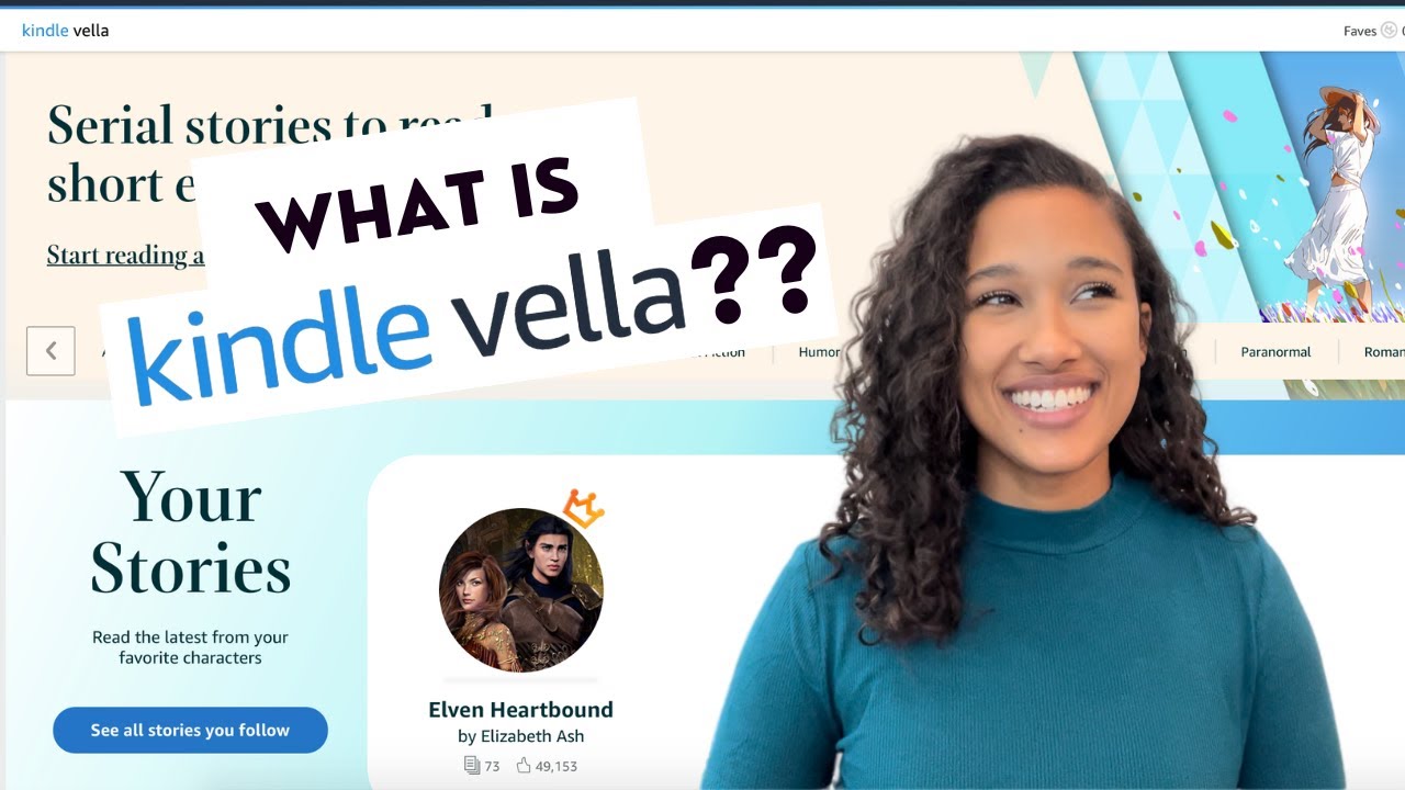 What is Kindle Vella?? + Recommendations - YouTube