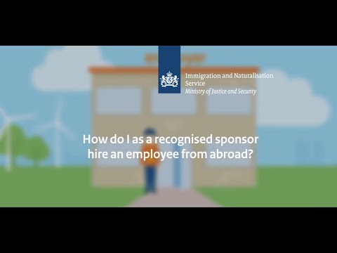 How do I, as a recognised sponsor, hire an employee from abroad?