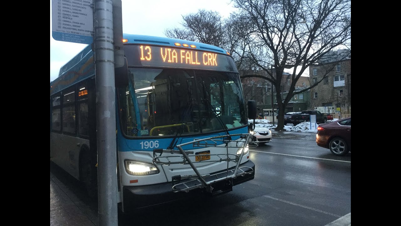 [NEW BUS] TCAT Bus Service 13 [1906]: Aldi → Green @ Commons - YouTube
