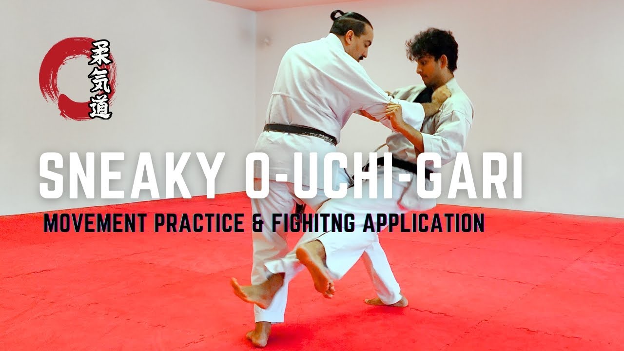 Ouchi Gari • Sneaky Circle Step || Japanese Jujutsu - YouTube