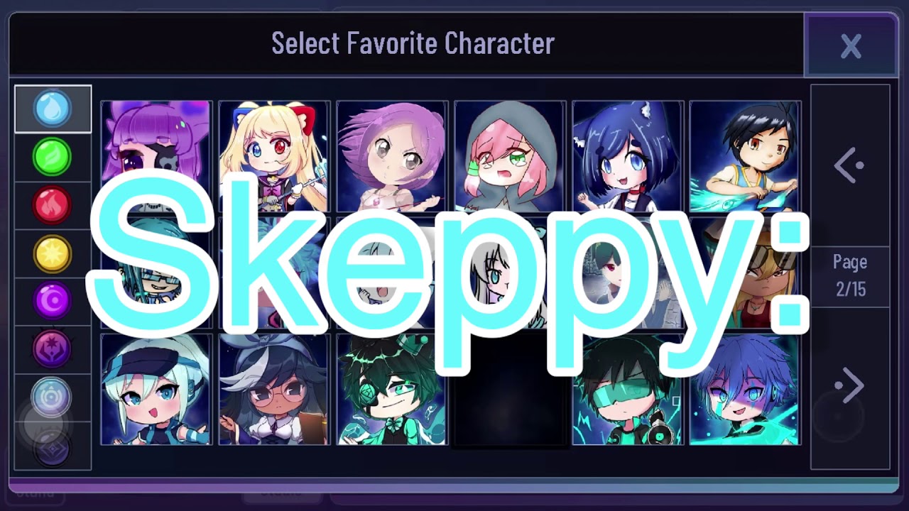 Making BadBoyHalo and Skeppy in Gacha club (•~•Clara.A•~•) - YouTube
