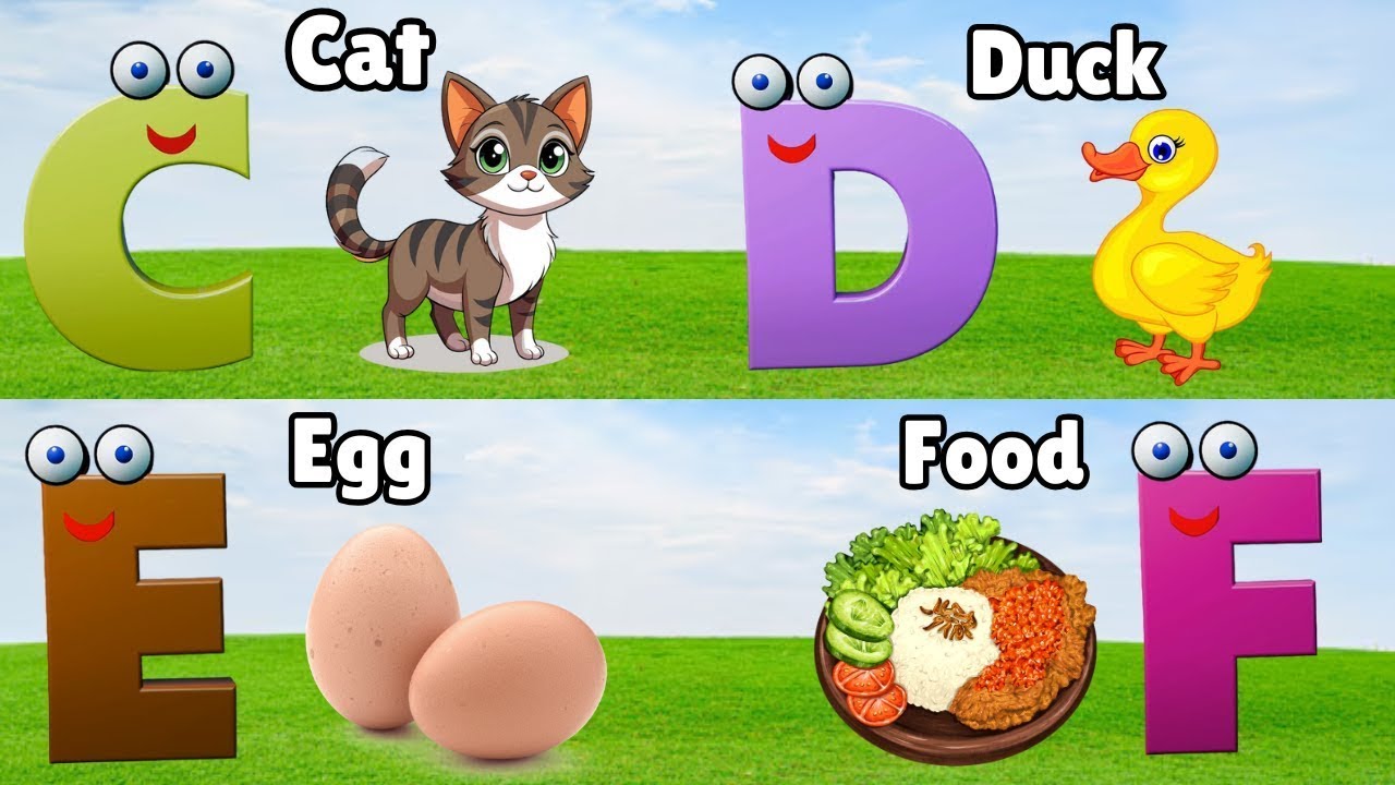Phonics Song with two words | Phonics song a to z | A for Apple ...