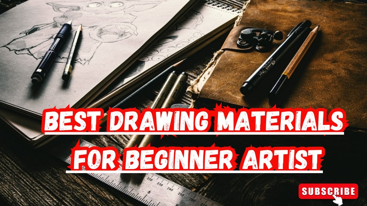 drawing materials for artists | drawing materials for beginners with ...