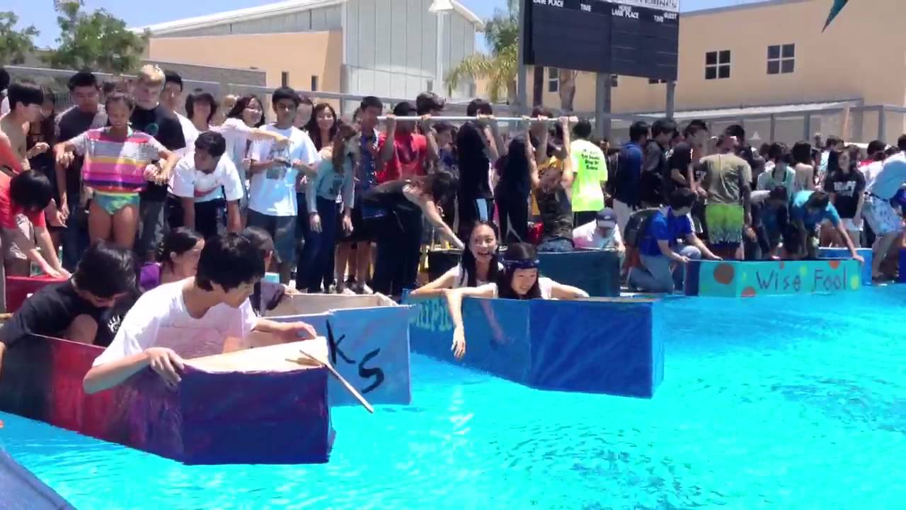 AP Physics Boat Competition Westview High School - YouTube