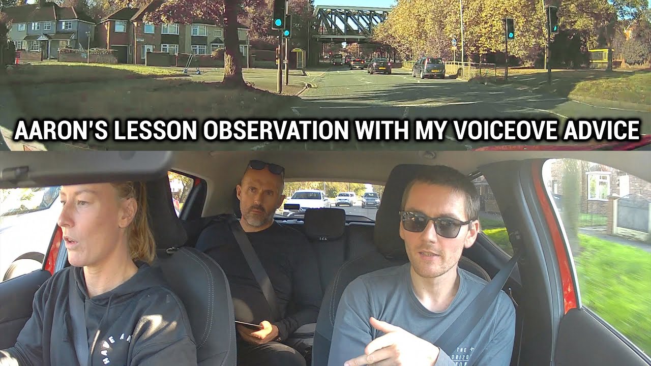 Aaron's Lesson Observation With Ash's Voice Over Advice - YouTube