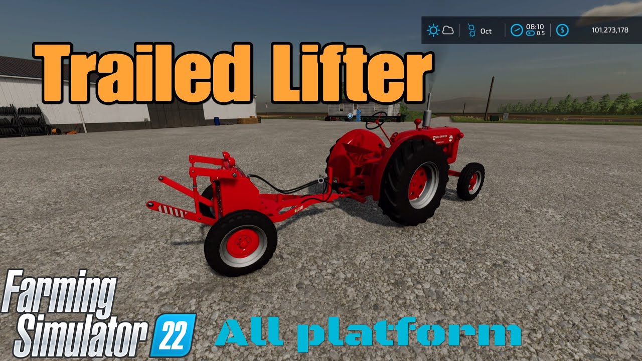 Trailed Lifter / Mod for all platforms on FS22 - YouTube