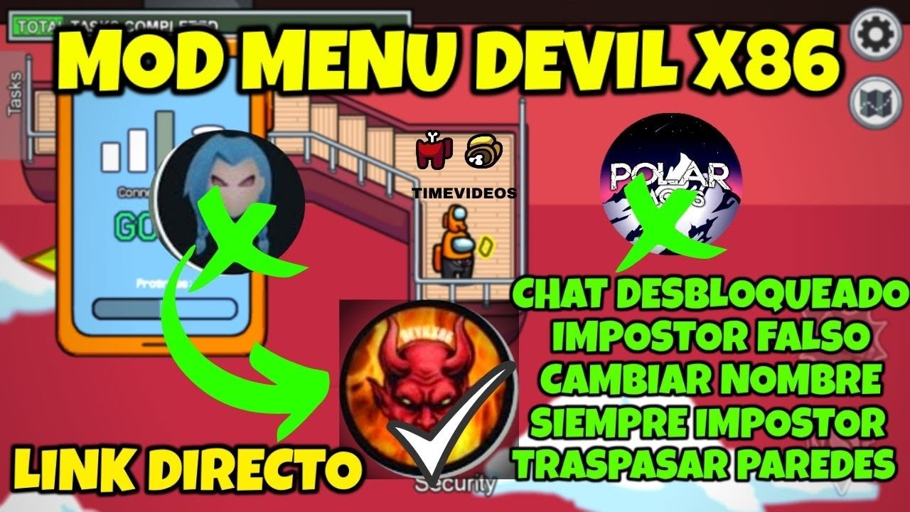 MOD MENU DEVILX86 PARA AIRSHIP AMONG US / AMONG US MOD MENU ANTIBAN ...