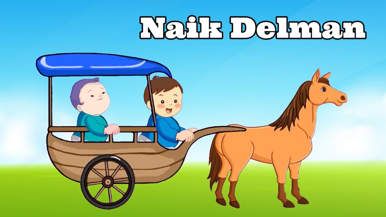 Naik Delman - Lagu Anak Populer Indonesia - Lagu Anak Anak - YouTube