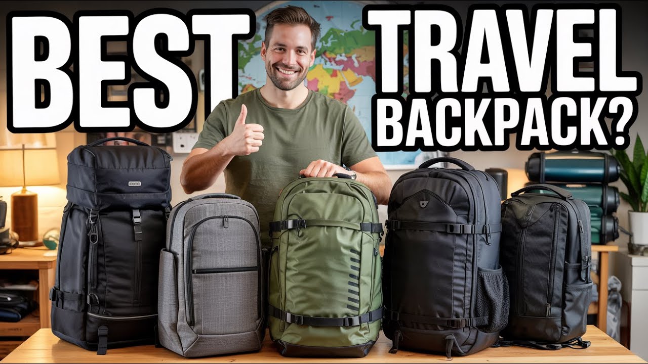 Best Travel Backpack 2025 [Wait Until You See What’s #1] - YouTube