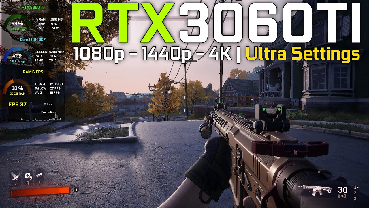 Redfall : RTX 3060Ti + I5 11400F - 1080p - 1440p - 4K | Ultra Settings ...