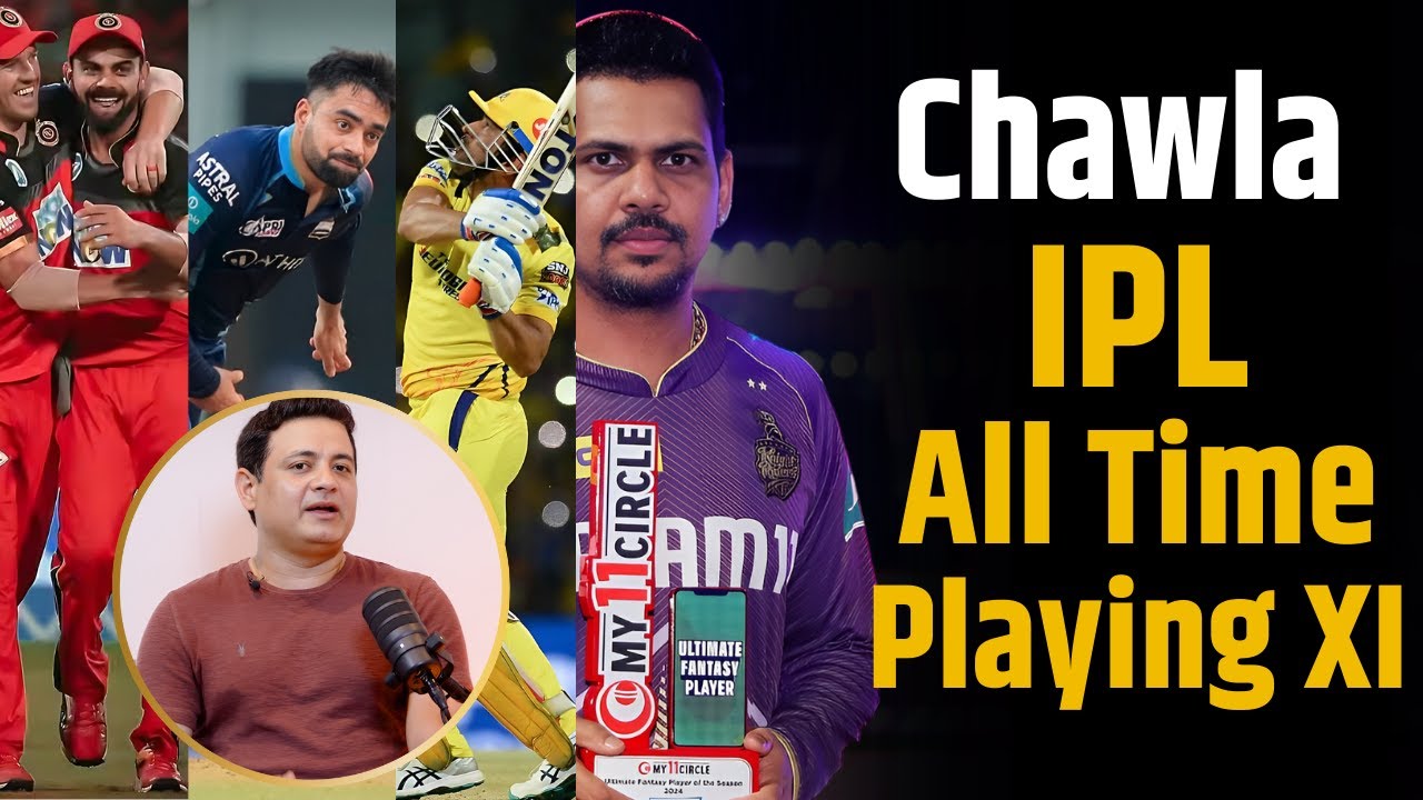 Piyush Chawla Reveals His All Time IPL XI ! | Shubhankar Mishra ...