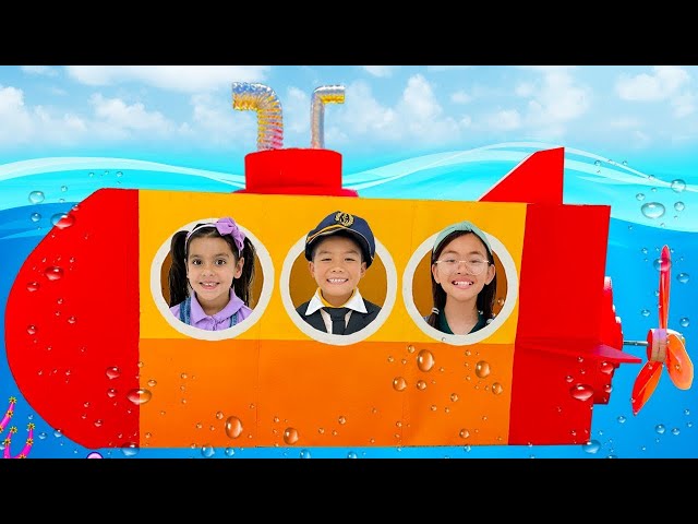 Ellie Eric and Charlotte Submarine Treasure Hunt Ocean Adventure ...