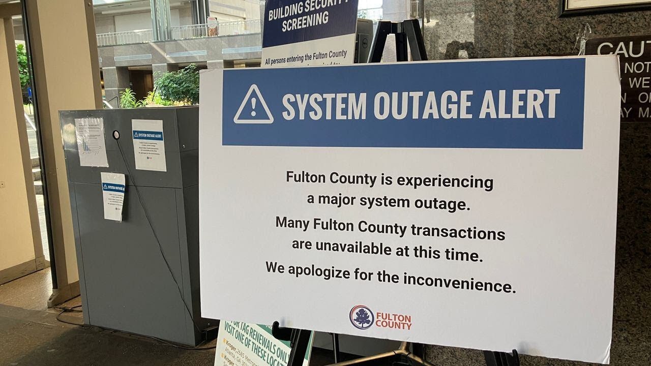 Fulton County leaders provide update on ransomware attack - YouTube