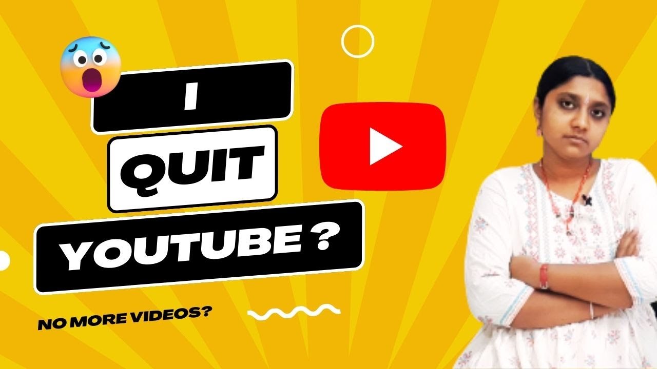 I Quit You tube? - YouTube