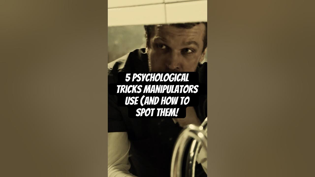 5 Psychological Tricks Manipulators Use (And How to Spot Them!) - YouTube