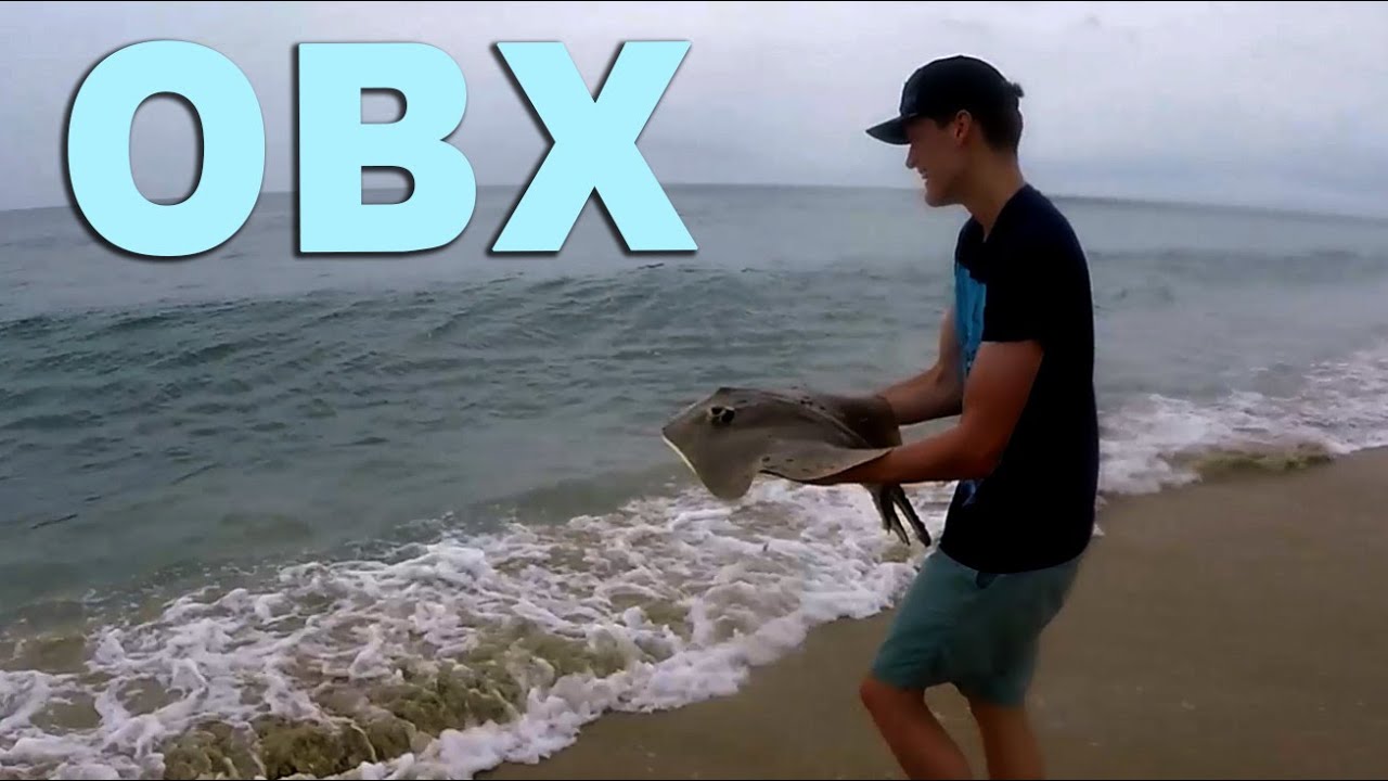 How to catch STINGRAY in the Outer Banks North Carolina - YouTube