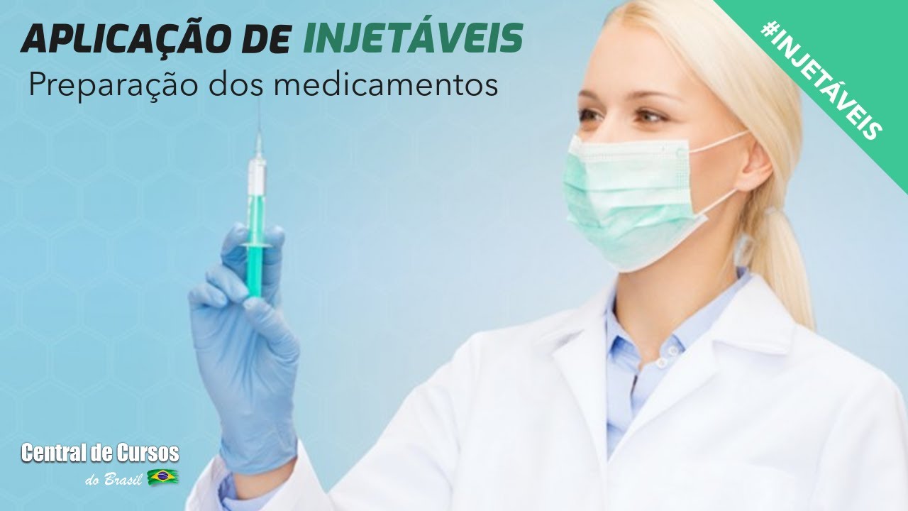 CURSO DE APLICAÇÃO DE MEDICAMENTOS INJETÁVEIS - Preparação dos ...