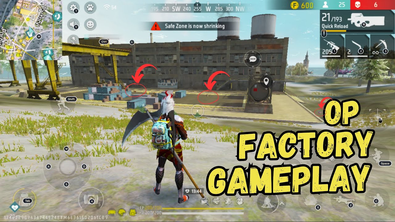 Factory Gameplay Chellange 99% Headshot Rate🤫 | Solo Vs Squad Full ...