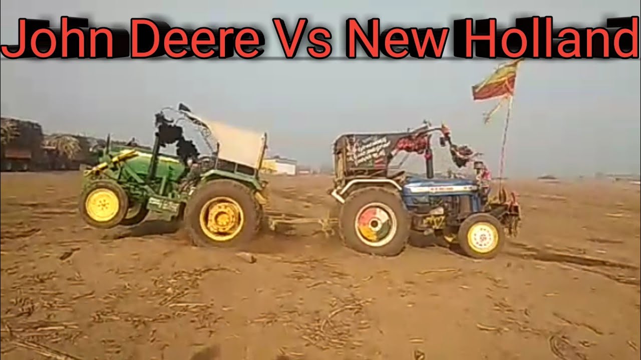 John Deere Tractor Racing Video @malluteli9879 |John Deere Vs New ...